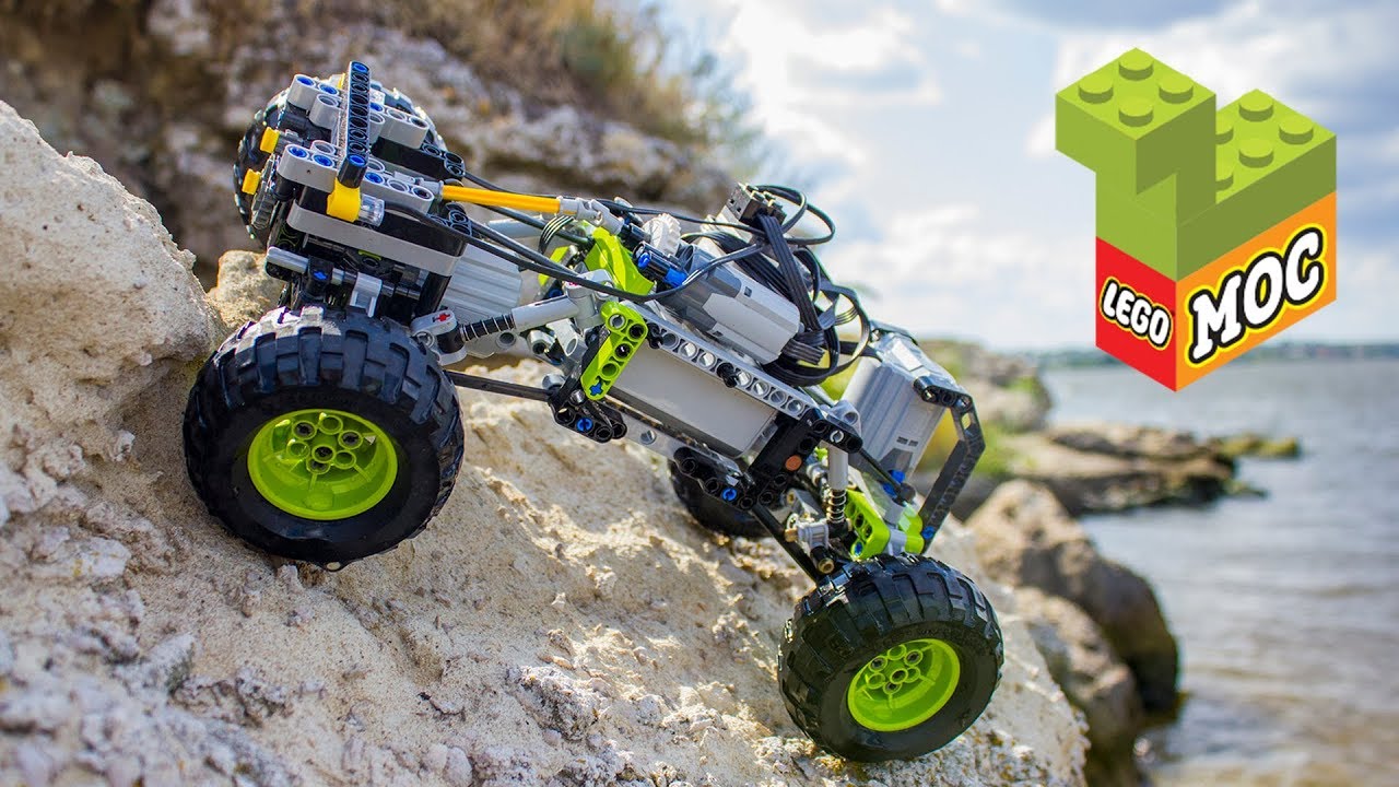 Lego-moc 31. Lego Crawler + Sbrick plus. - YouTube