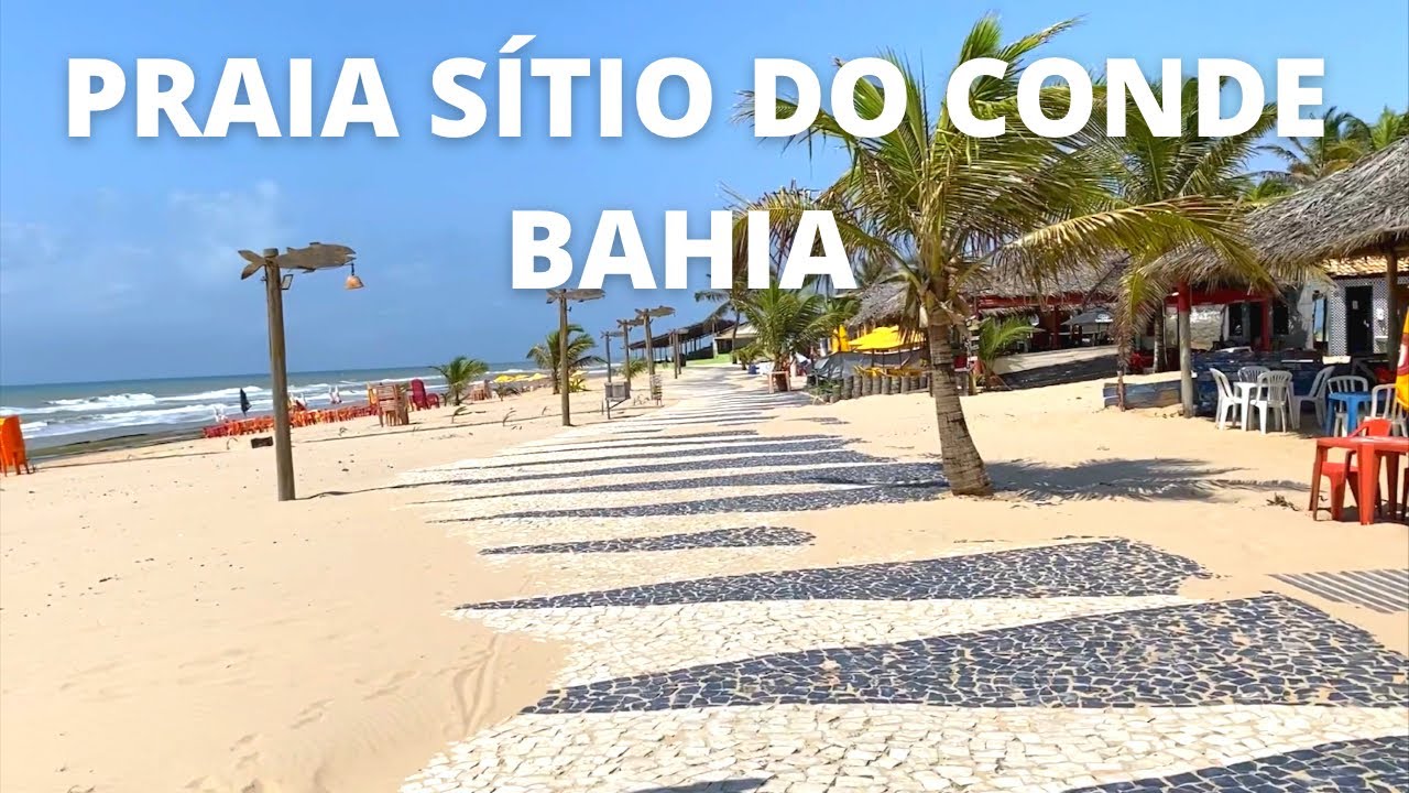 PRAIA SÍTIO DO CONDE BAHIA #bahia #nordeste #praias - YouTube