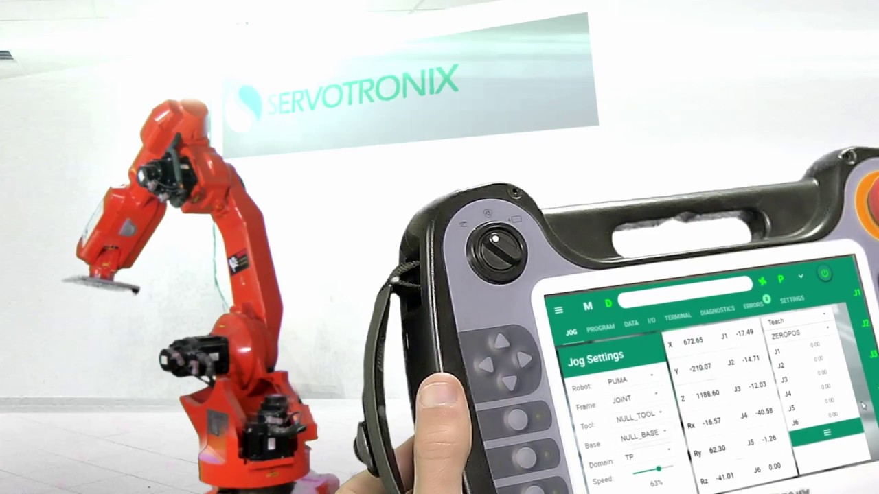 Servotronix - softTP Basic usage & features - YouTube