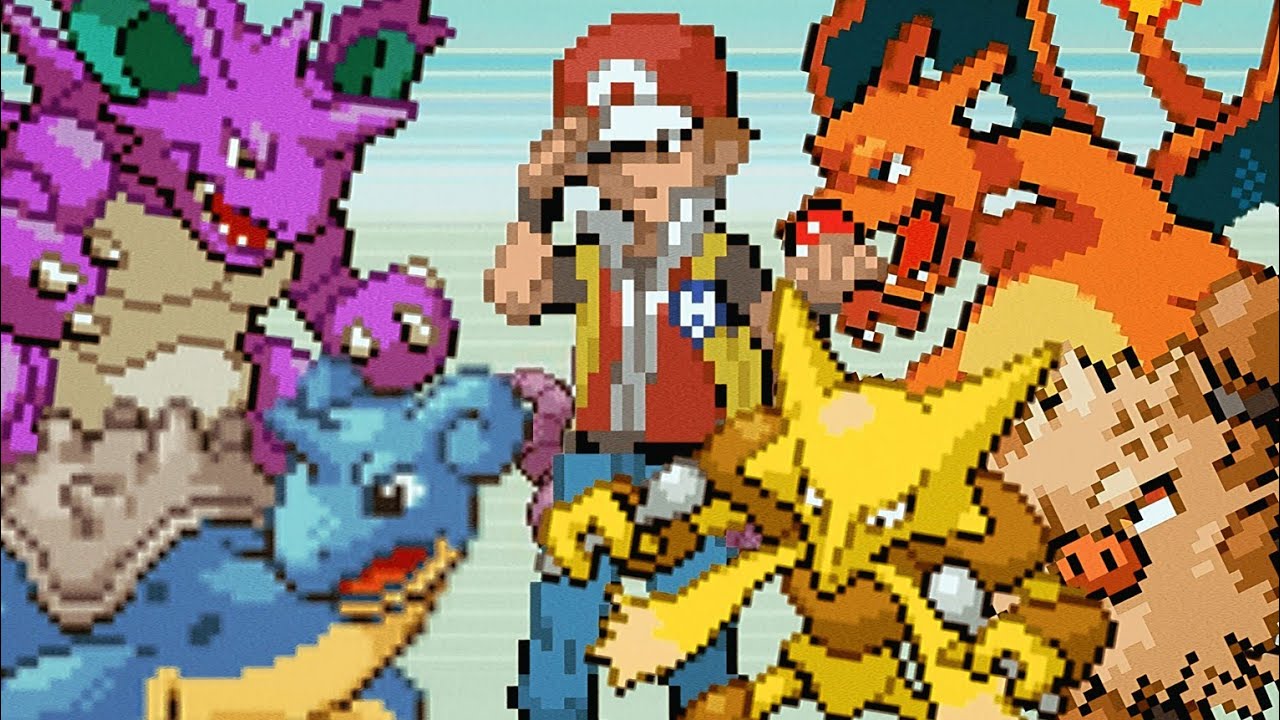 pokemon fire red Walkthrough part1/primeiro ginásio. - YouTube