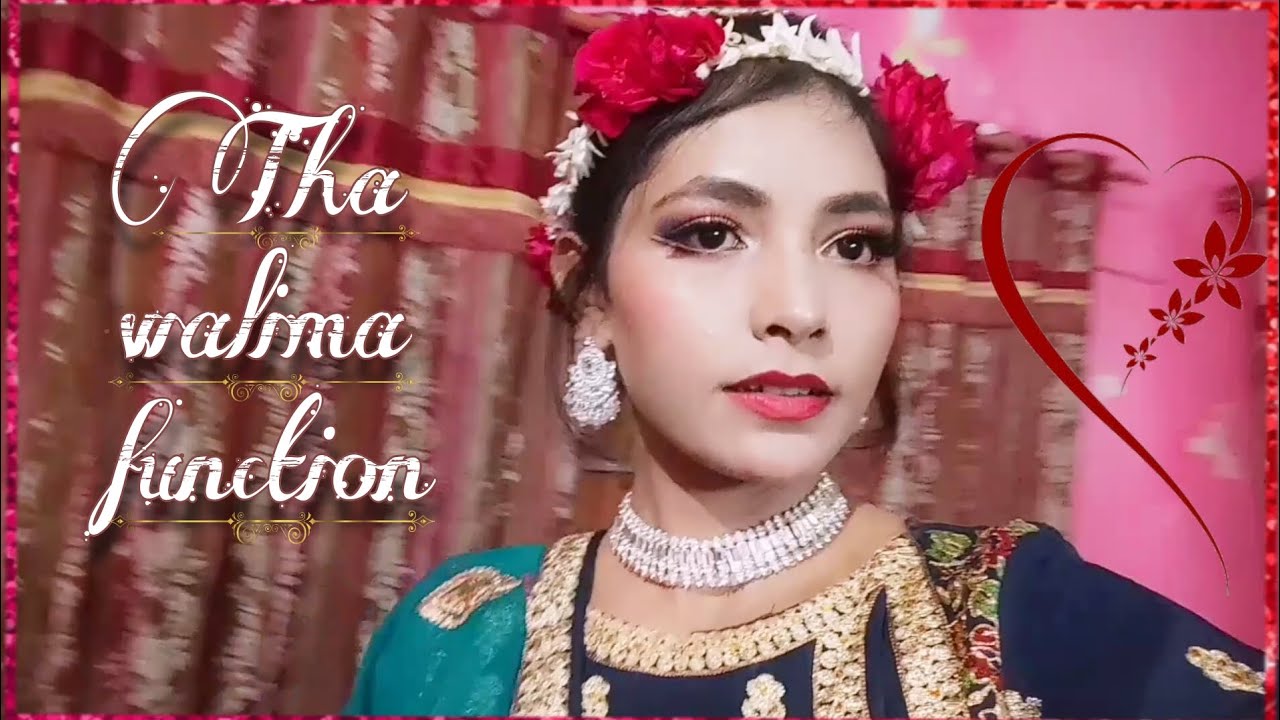 The walima function | Walima function full vlog - YouTube