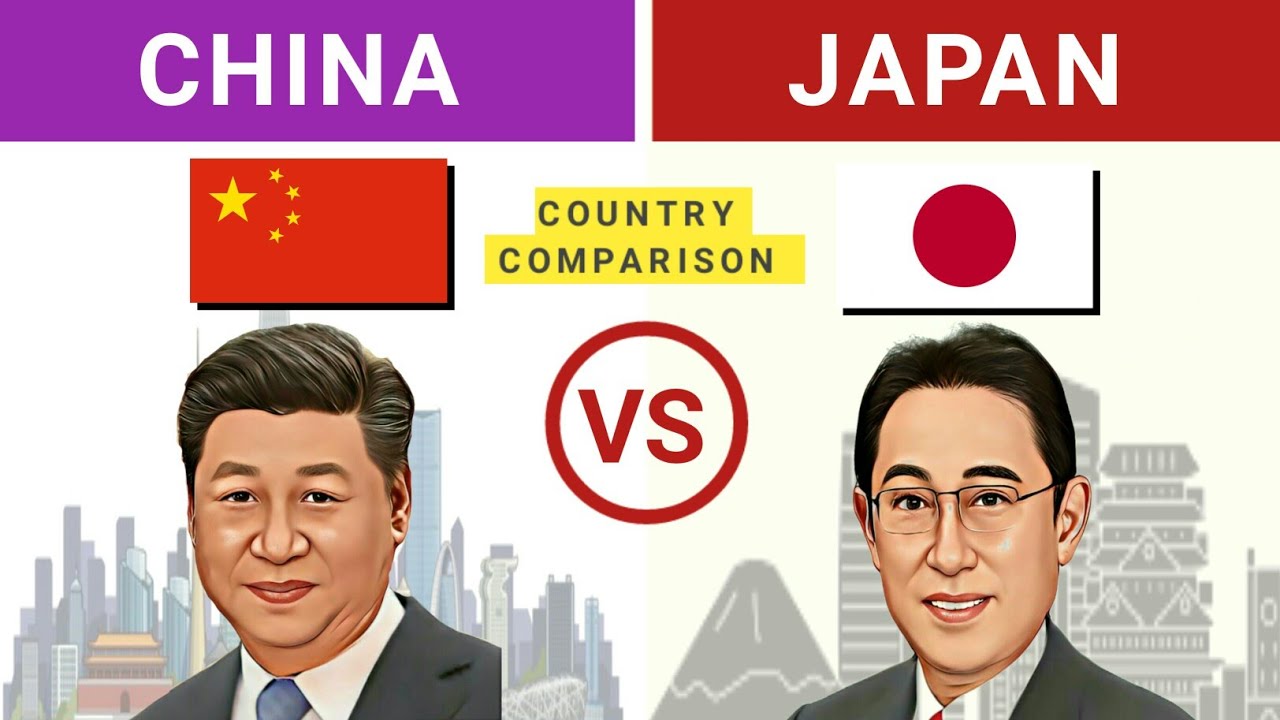China vs Japan - Country Comparison - YouTube