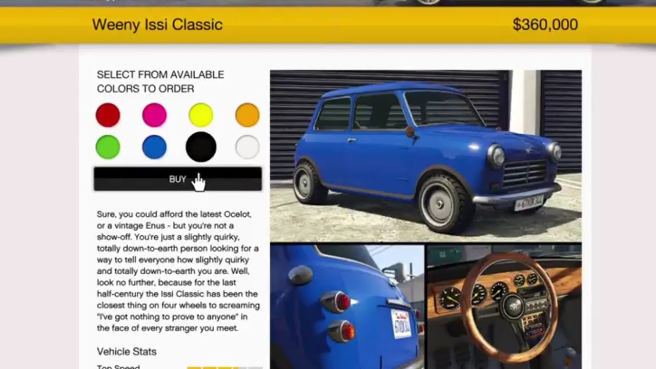 GTA 5 new DlC car weeny lssi classic (GTA ONLINE) - YouTube