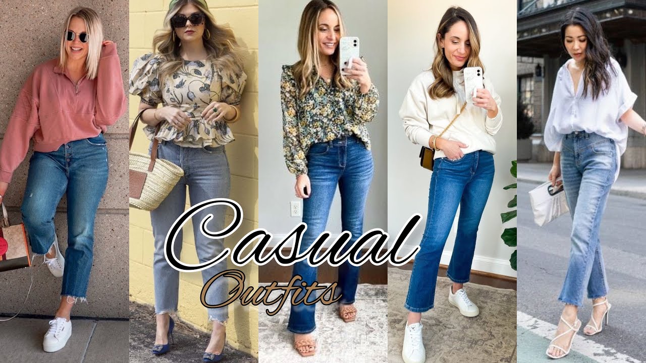 ROPA CASUAL MODA 2024 Outfits LOOKS Y COMBINACIONES CASUALES PARA MUJER ...