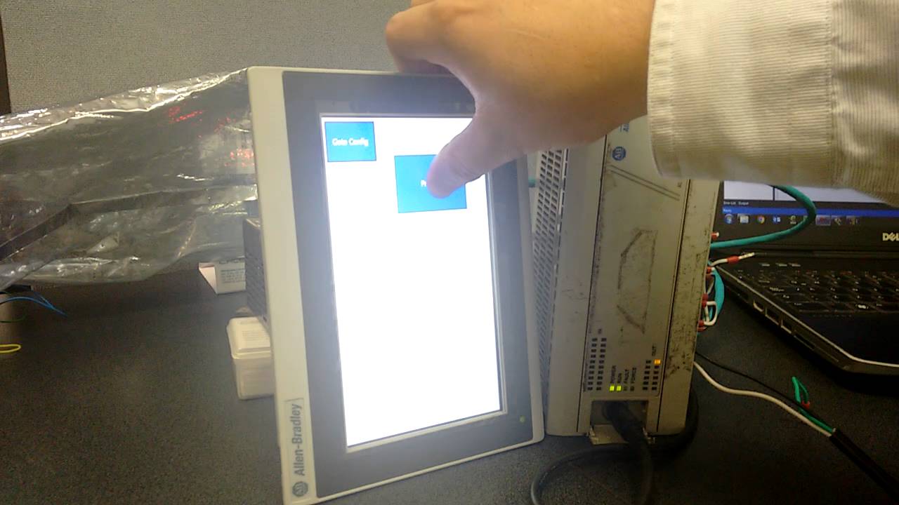 PANELVIEW 800 Y MICROLOGIX (RS232) - YouTube