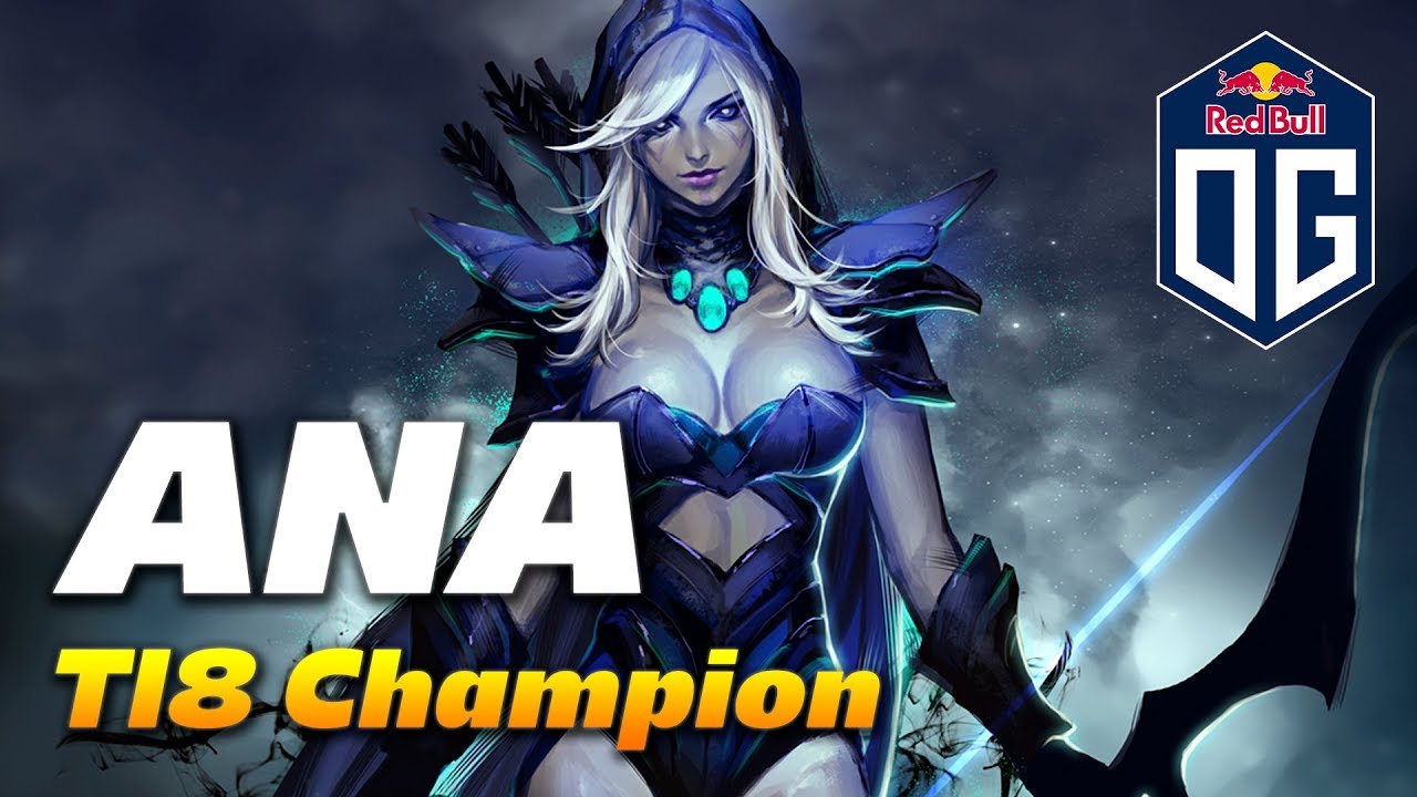 ANA DROW RANGER | TI8 Champion | Dota 2 Pro Gameplay - YouTube