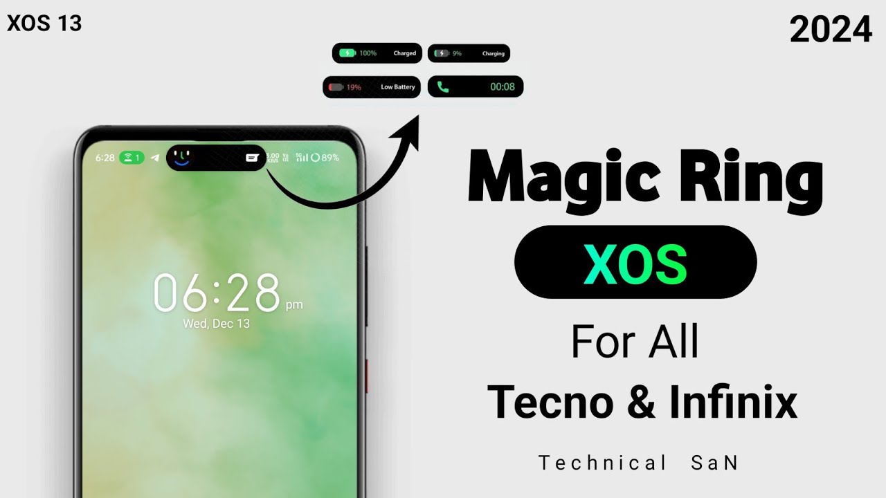 Finally Infinix XOS Magic Ring For All Tecno And Infinix Devices 🔥 ...
