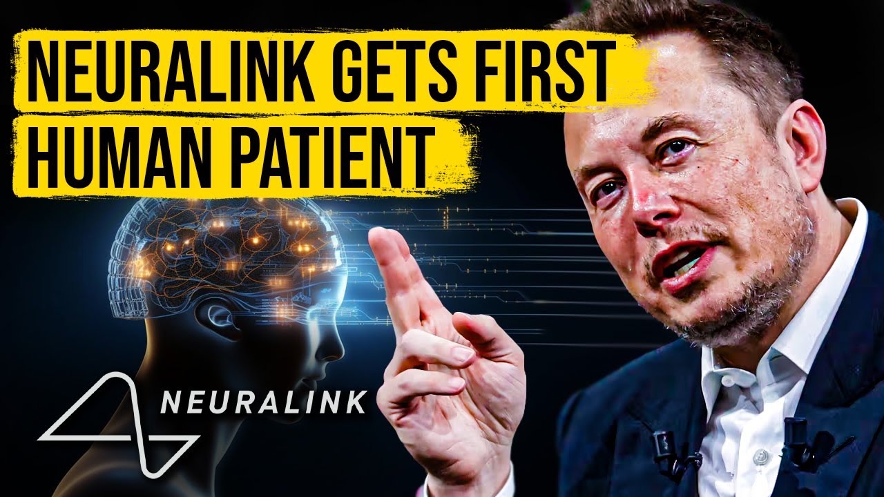 Elon Musk's Neuralink Gets First Human Patient (Real Clip) - YouTube