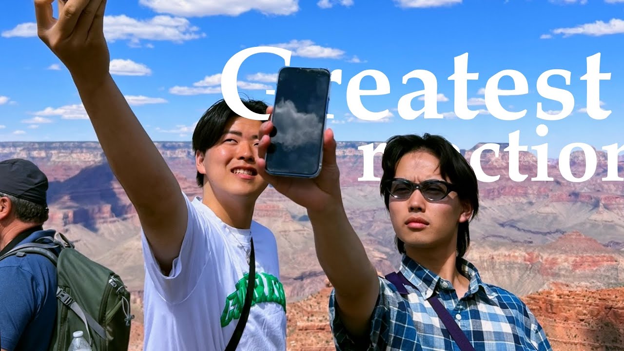 The most exaggerated reaction at Grand Canyon. Epesode 2 - YouTube