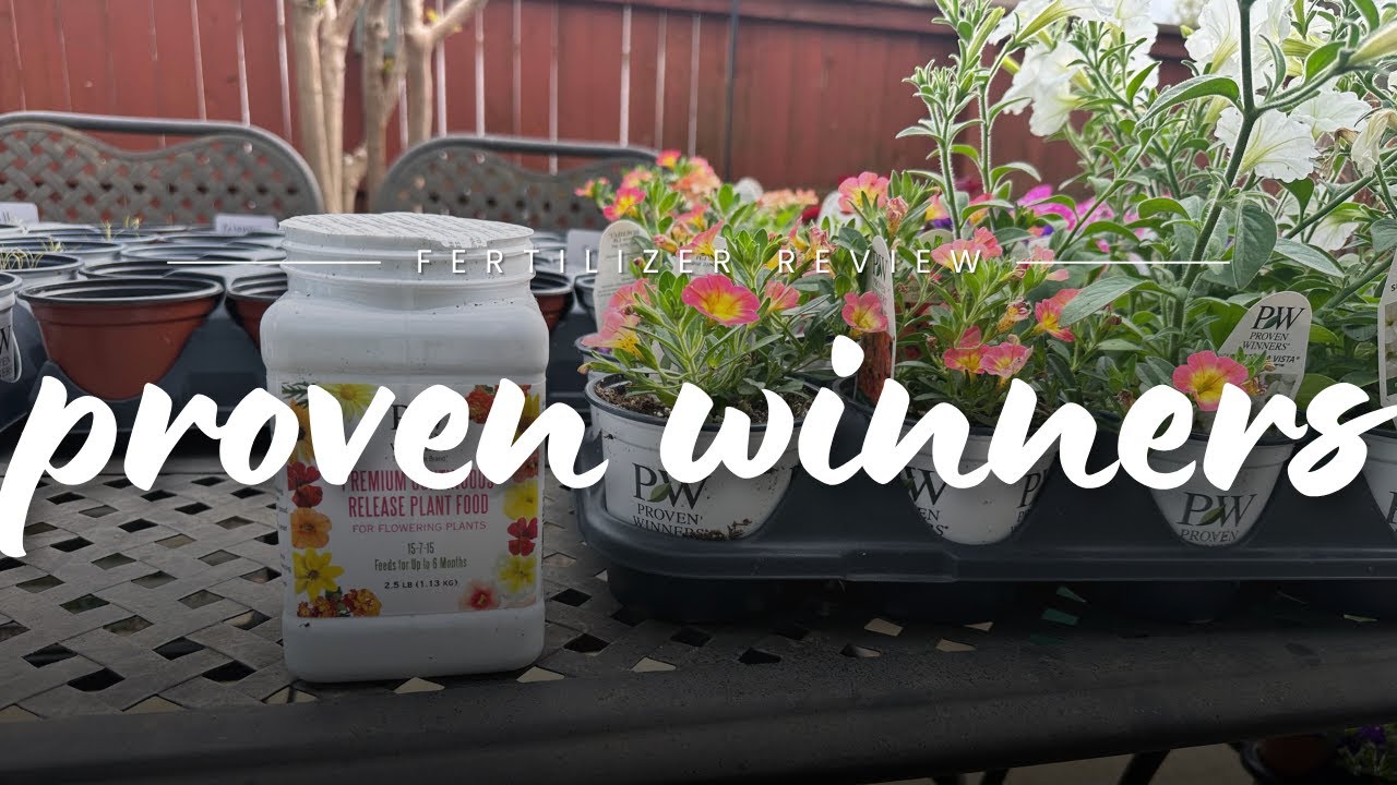 Proven Winners Continuous Release Fertilizer - YouTube