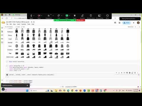 Fashion MNIST Classification using ANN with TensorFlow, Keras | تطبيق ...