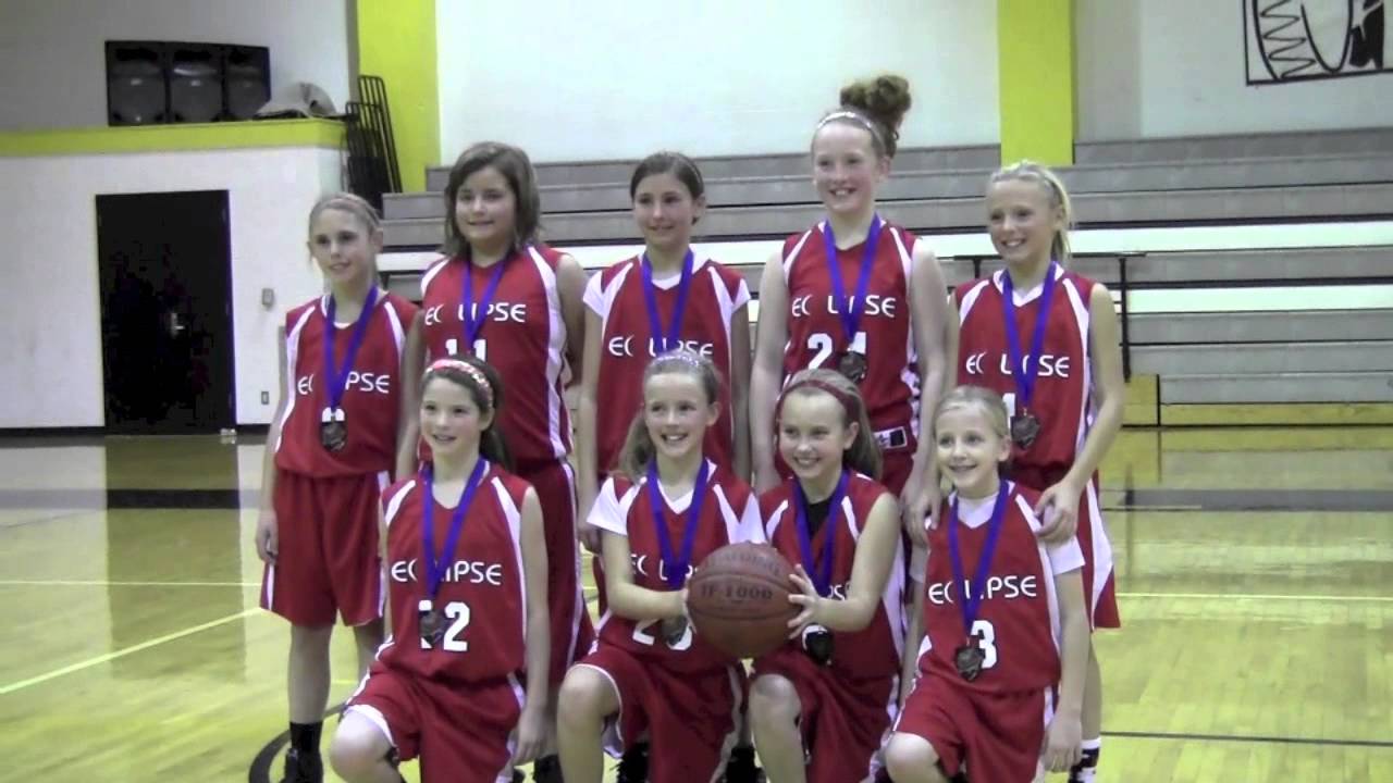 2012/2013 5th Grade Eclipse Girls Basketball - YouTube