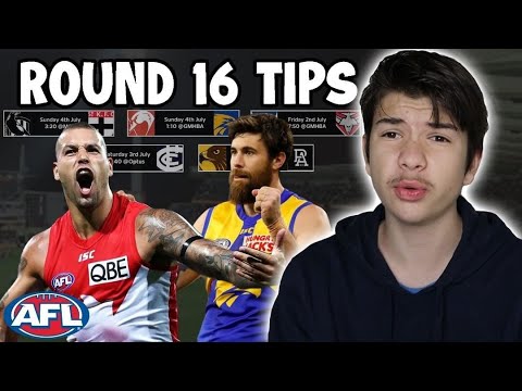 Round 16 AFL Tips + Predictions 2021 - YouTube