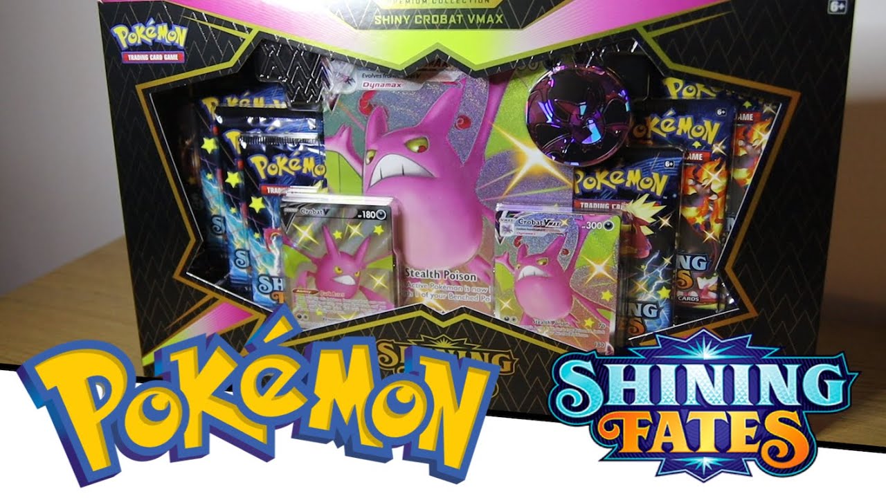 Shining Fates Shiny Crobat Premium VMAX Collector's Box || Opening Box ...