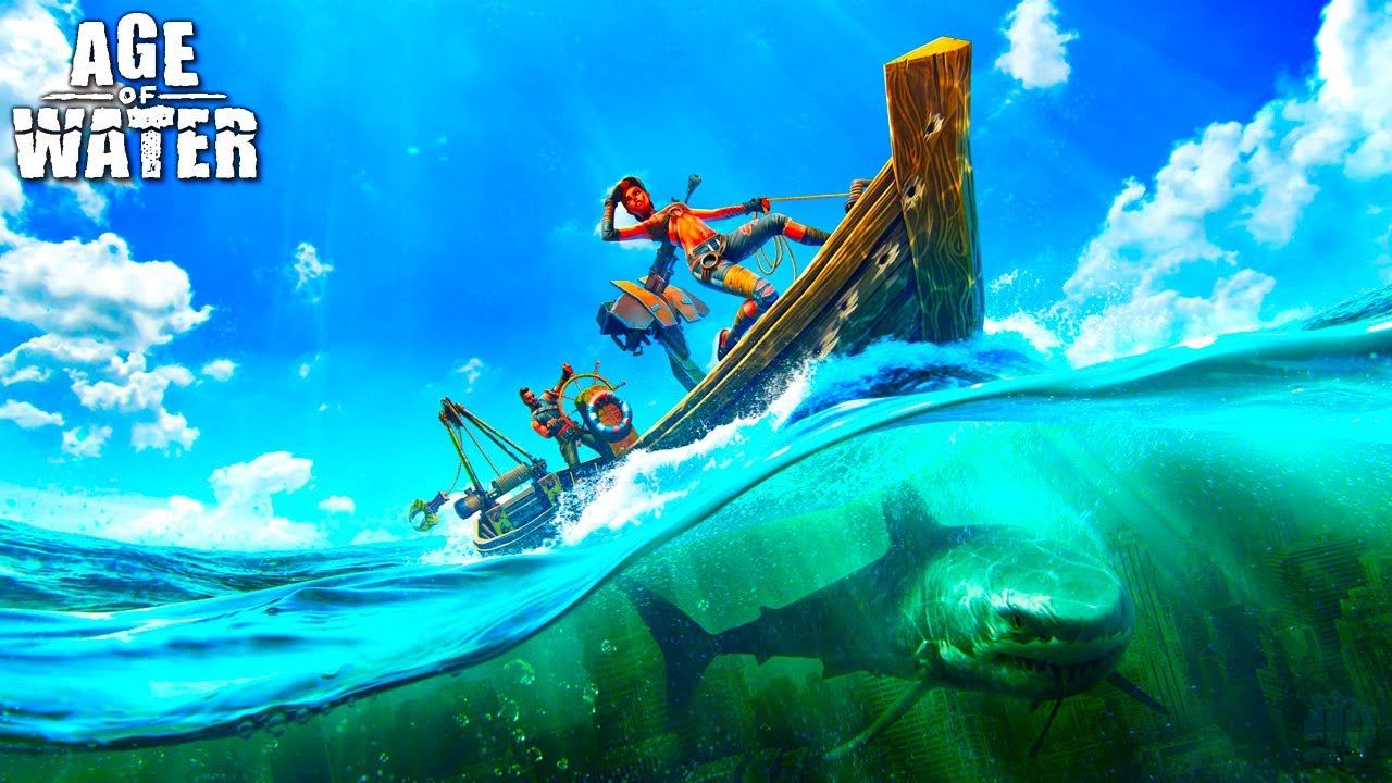 Post-Apocalyptic Survival | Age of Water Gameplay | First Look - YouTube