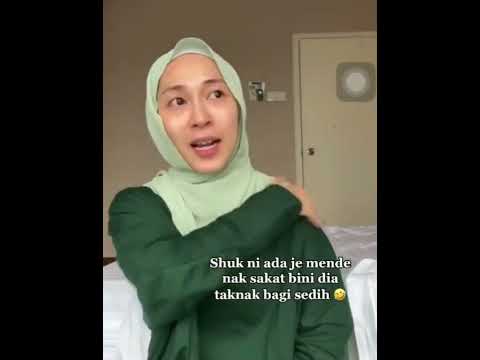 Tya Adnan isteri Shukri Yahaya menangis 😭 Comel je Shukri Yahaya usik tak bagi nangis #couplegoals