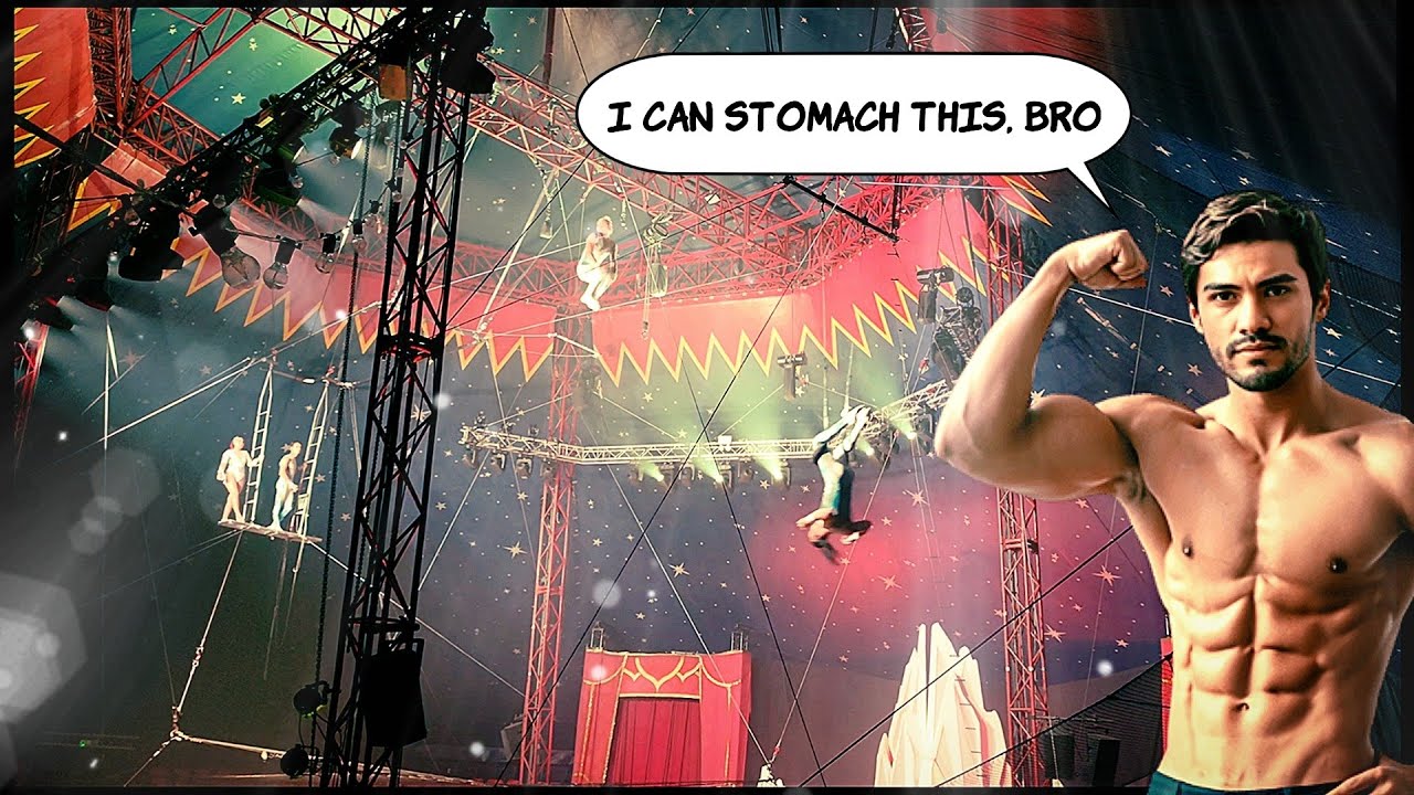 A Circus Daisy-Chain of Hernias 🩼🎪 #circus - YouTube