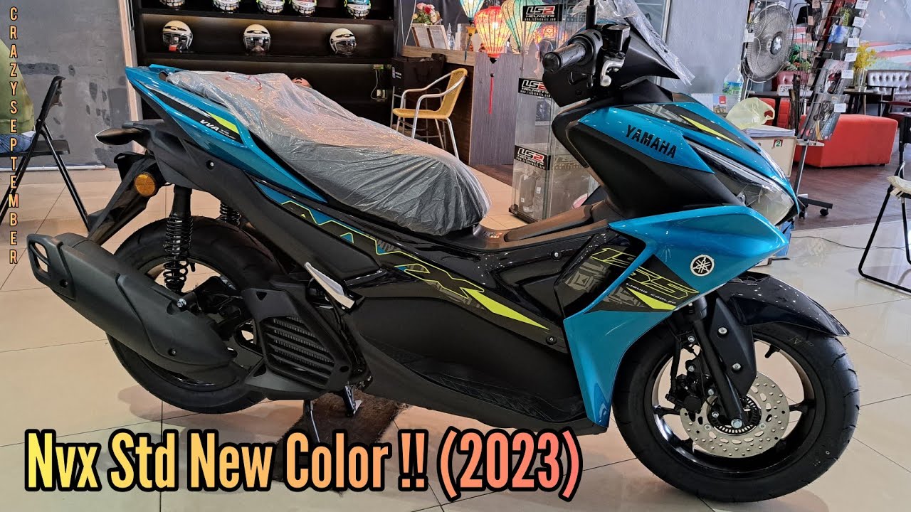 NVX Std V2 New Color! CyanMettalic | (2022/2023) - YouTube