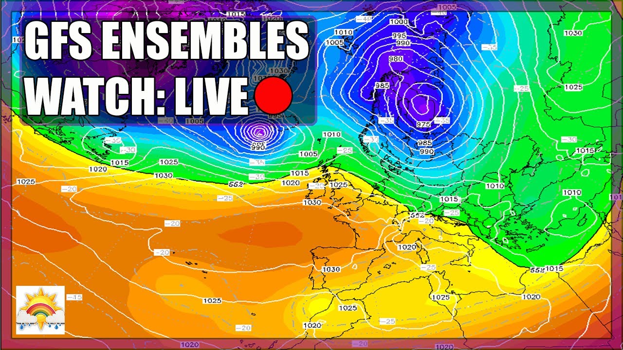 GFS Ensembles Watch: [LIVE:🔴] - YouTube