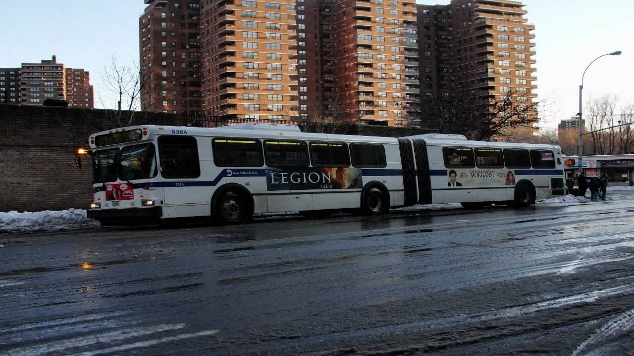 MTA New York City Bus 2000 New Flyer D60HF 5323 [ Audio Recording ...