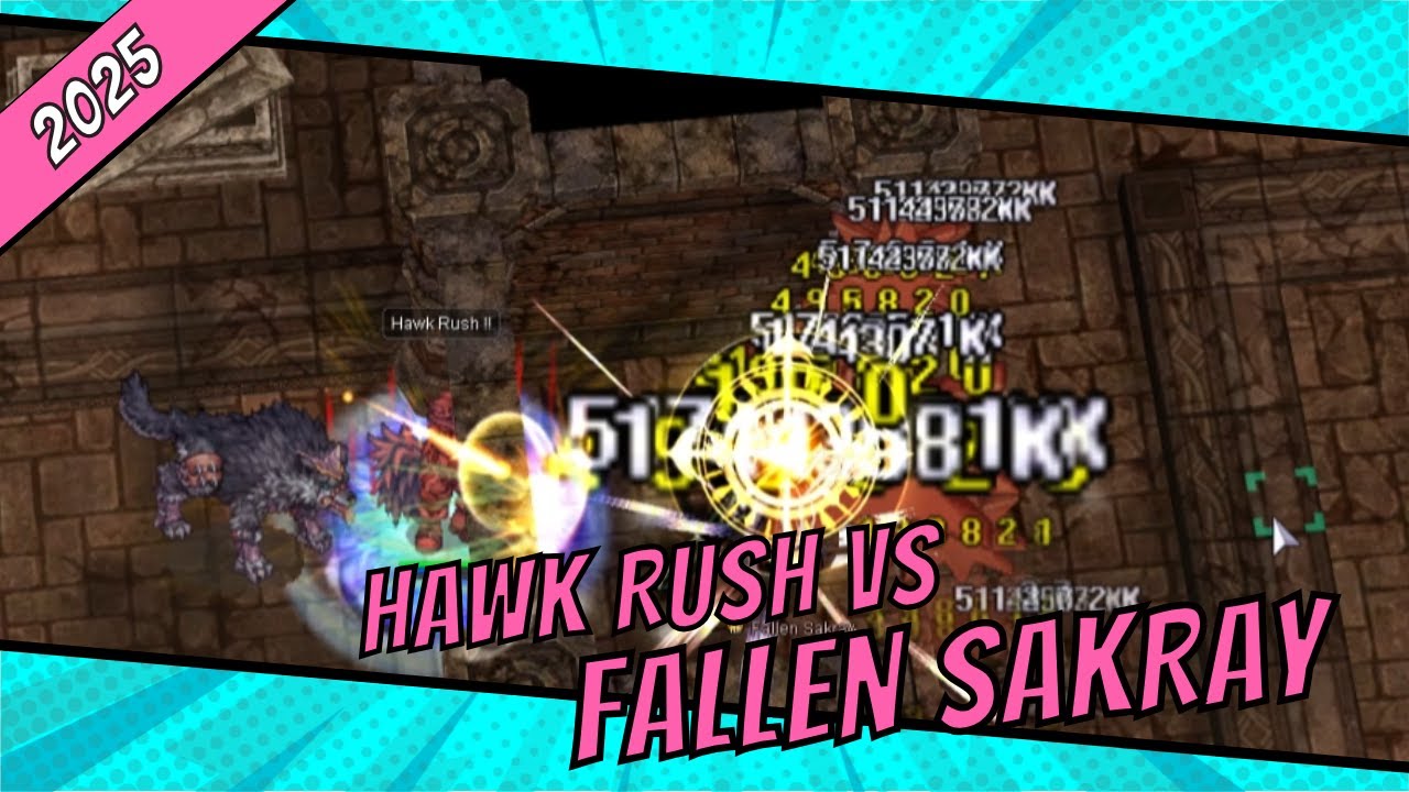 iRO Chaos - Hawk Rush Windhawk VS Fallen Sakray - Tomb of Remorse (2025 ...