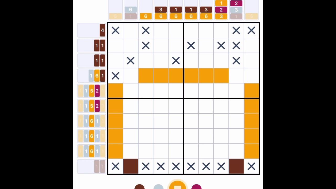Nonogram Color Level 14 - YouTube