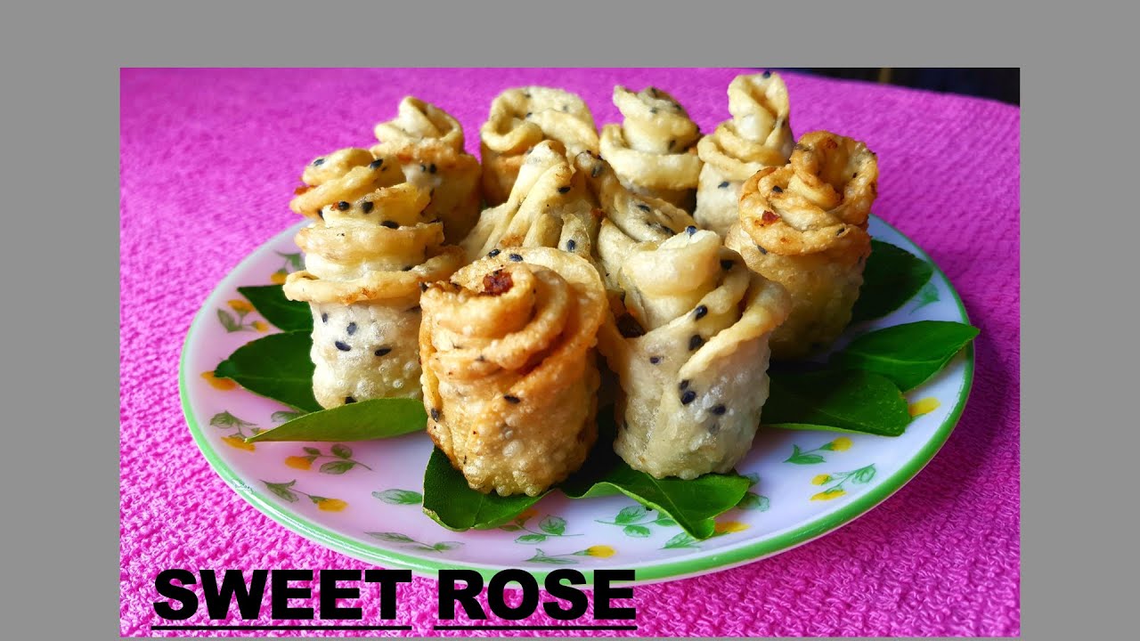 SWEET ROSE | How To Make SIMPLE AND EASY SWEET ROSE (EVENING SNACK-MUST ...