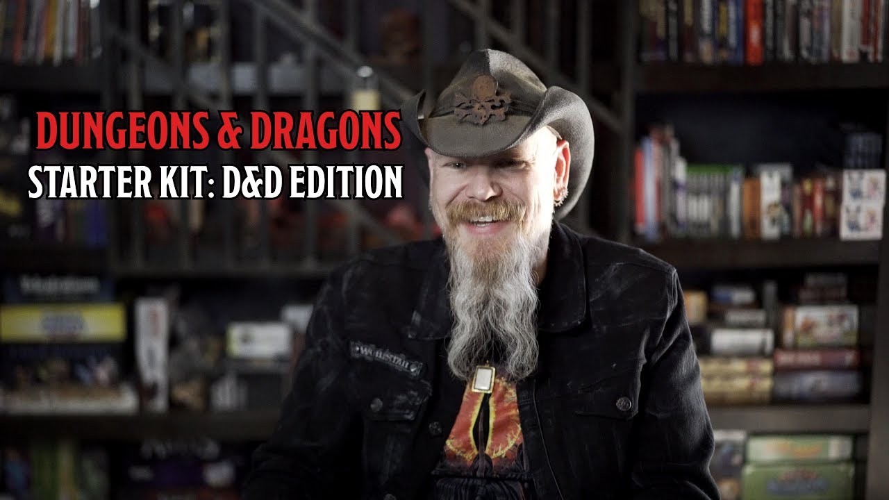 Jason Charles Miller Talks About 'Starter Kit D&D Edition' - YouTube