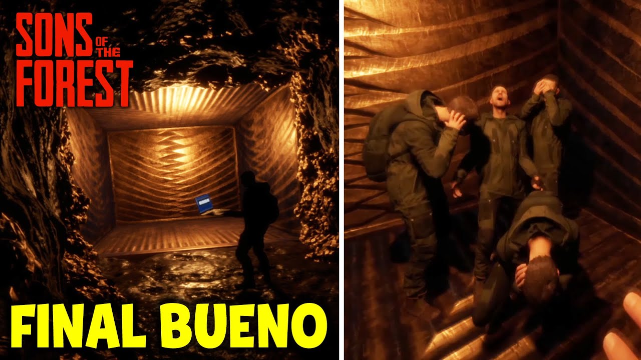 FINAL BUENO SONS OF THE FOREST Español GOOD ENDING The Forest 2 - YouTube