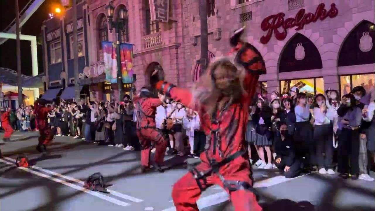 USJ 4K 囚人エリア ラタタダンス 2022／09／28 3回目 - YouTube