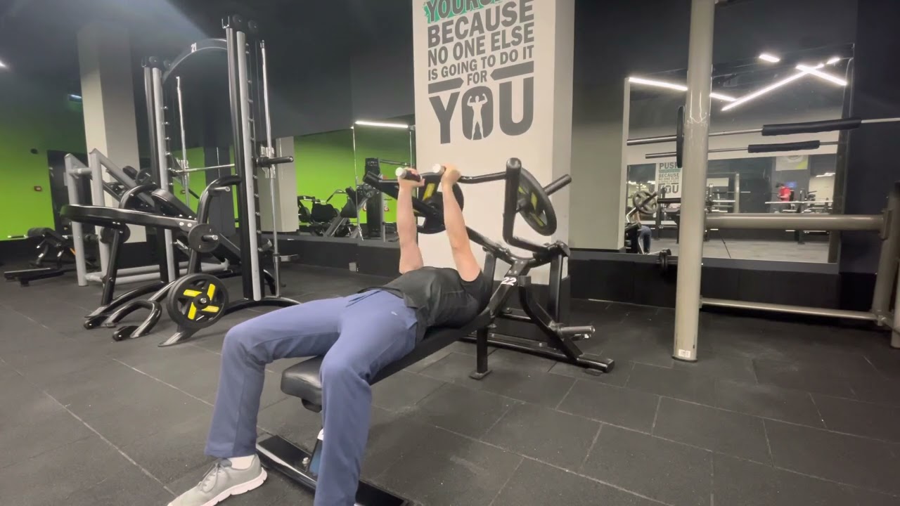 Supine Bench Press - YouTube