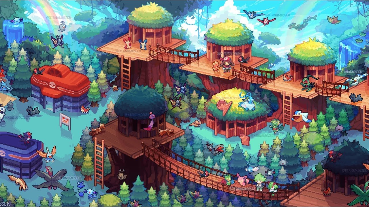 Pokémon Ruby & Sapphire - Fortree City [Restored] - YouTube