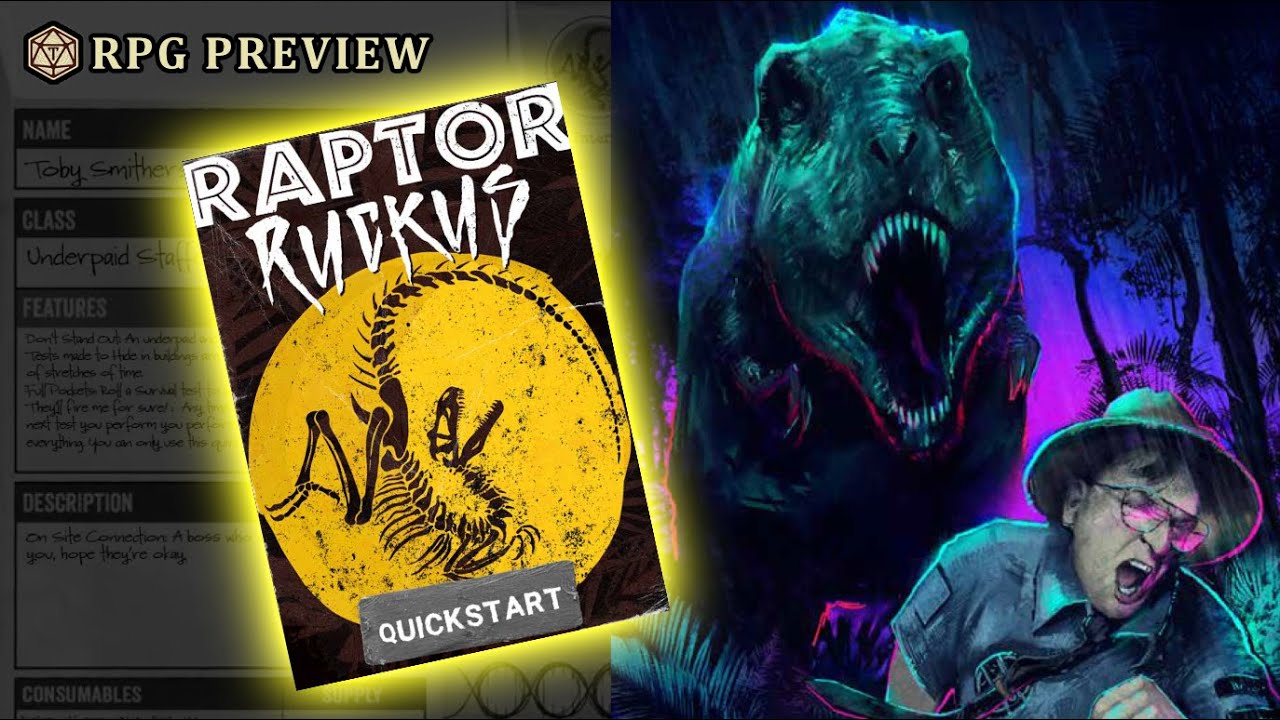 Does Raptor Ruckus deliver the goods on a fast and deadly dinosaur RPG ...