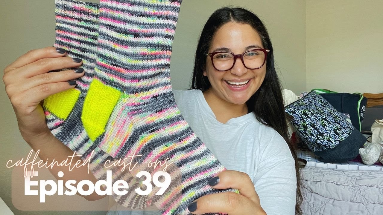 Episode 39: Last Pair of Socks for Summer Sock Camp and Casting on my ...