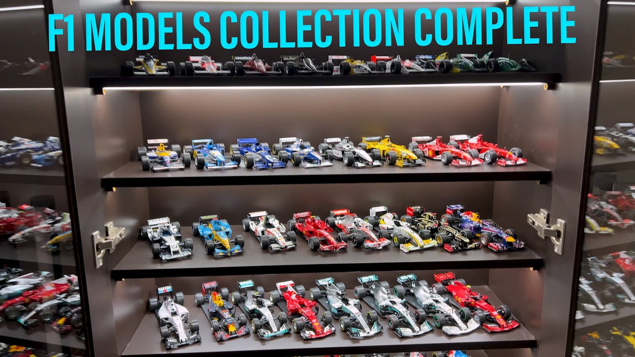 Formula 1 models 1/24 scale collection sorted by years 2024 update ...