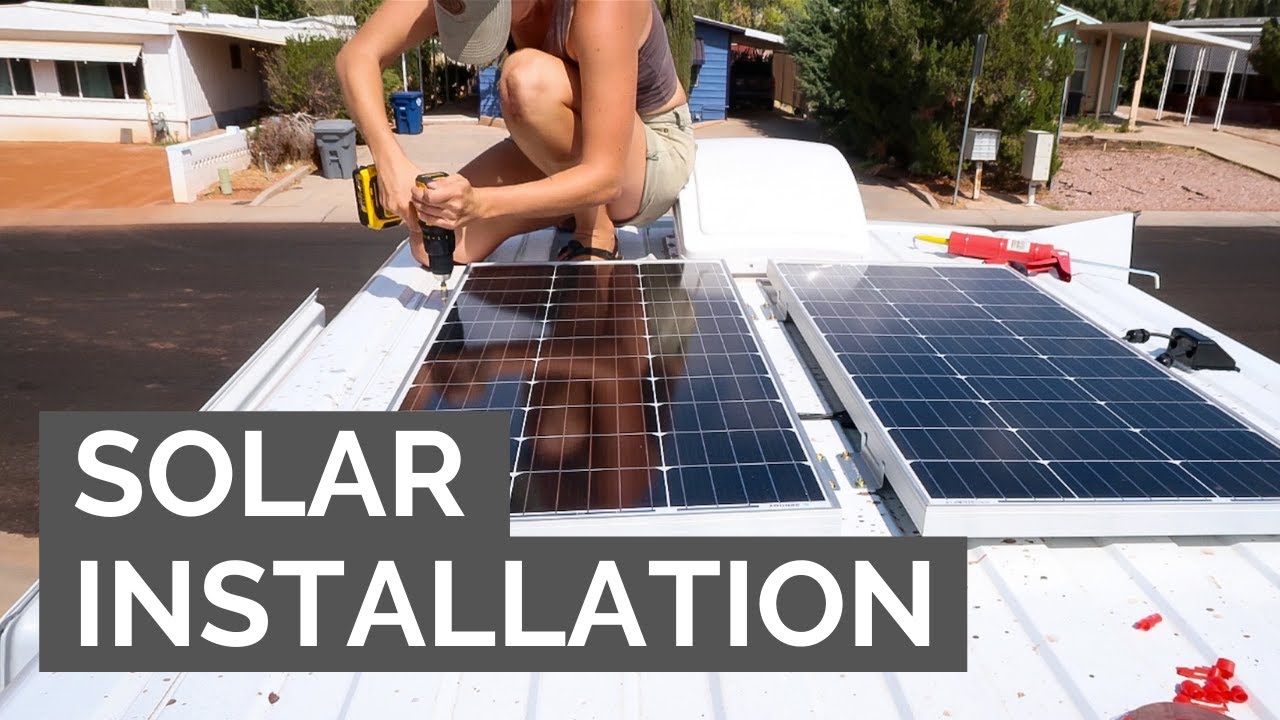 SOLAR INSTALLATION 200 Watt Premium Kit | WITH FUSE BLOCK - YouTube