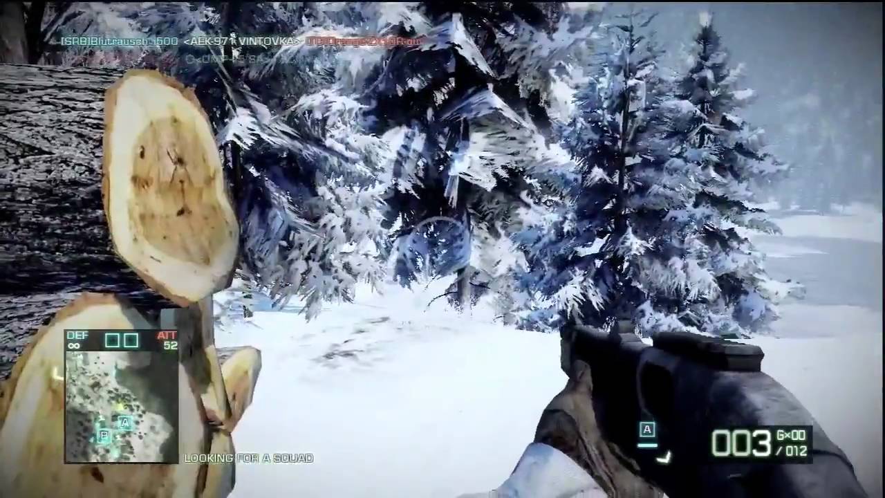 UNCUT FOOTAGE #21 BFBC2 Cold War Rush Defence (PS3) - YouTube