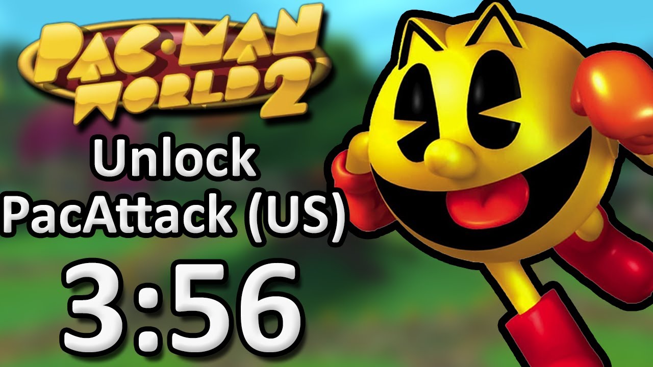 Pac-Man World 2 - Unlock Pac-Attack (US/EU) Speedrun In 3:56【WR】 - YouTube