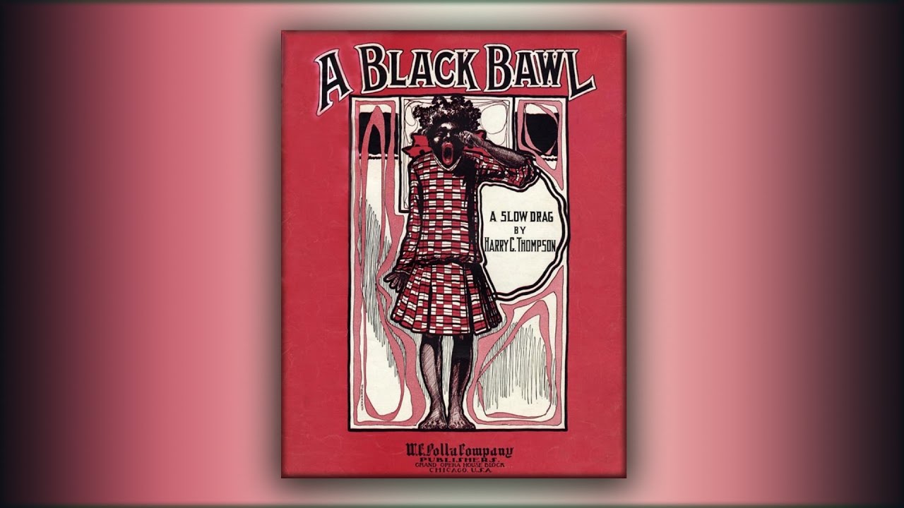 A Black Bawl - Harry C. Thompson - RagTime - Midi - Piano - 1905 - YouTube