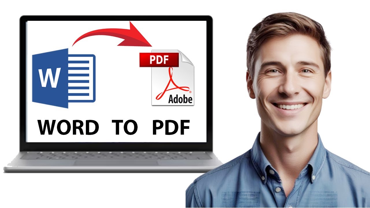 How To Convert Word To PDF In Laptop or PC - Step By Step #word #pdf ...