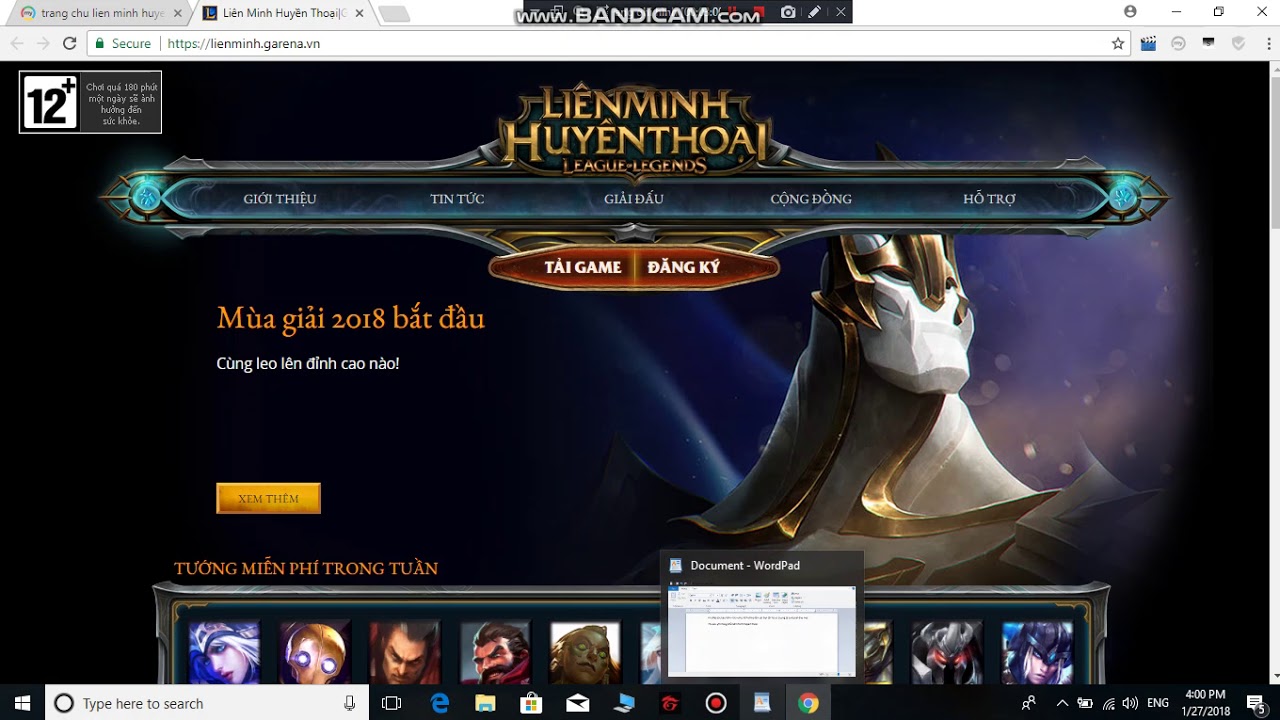 cach tai LOL KHONG TON tien - YouTube