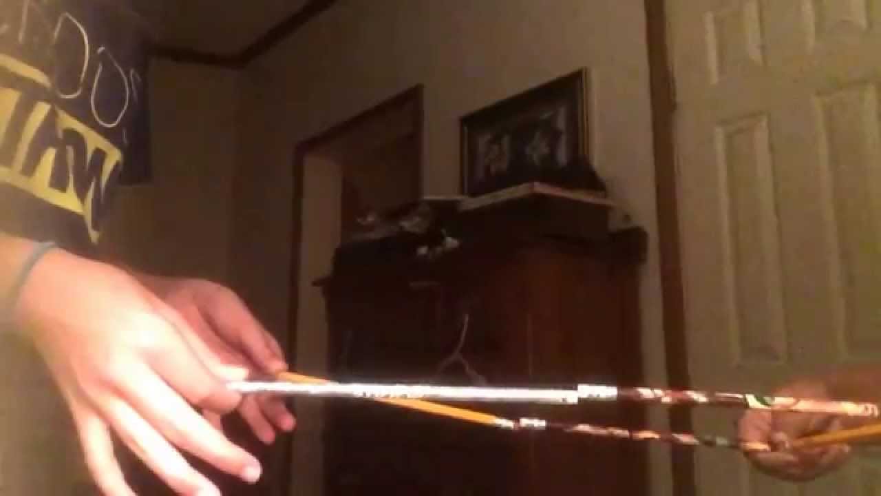 Charlie charlie six pencil challenge proof it's real - YouTube
