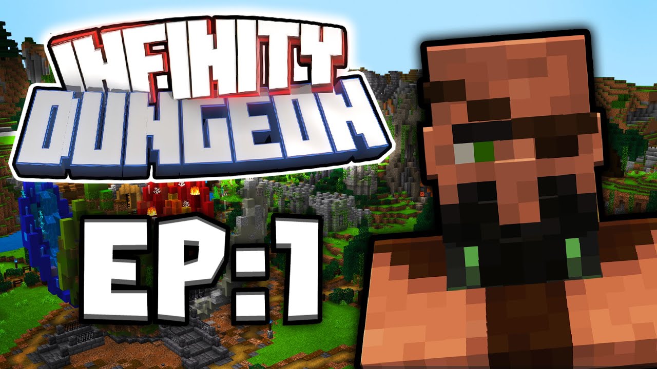 NEW Infinity Dungeon Map! EP:1 Minecraft Bedrock Edition - YouTube