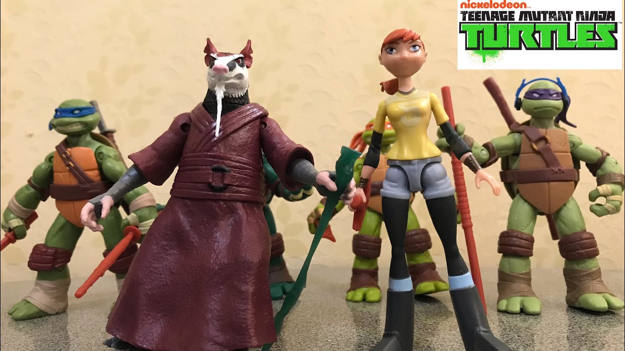【nickelodeon】TMNT April&Splinter FIGURE COLLECTION【開封】 - YouTube
