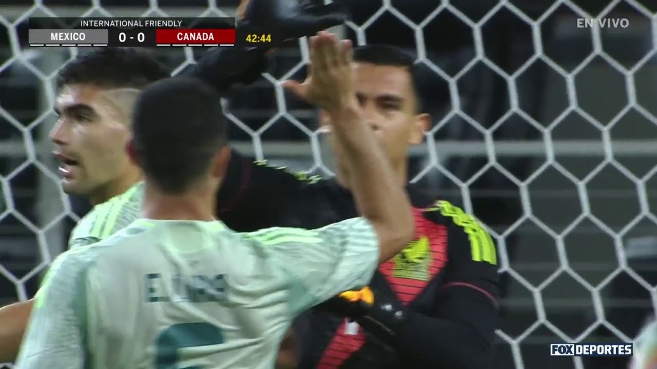 🔥 GREAT SAVE BY MALAGON! | Mexico vs. Canada | International Friendly ...