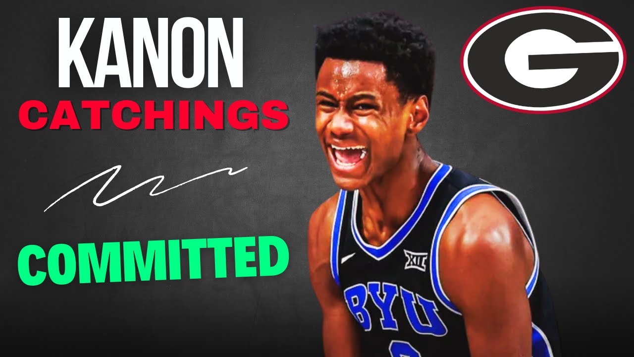 Kanon Catchings Commits To Georgia! - YouTube