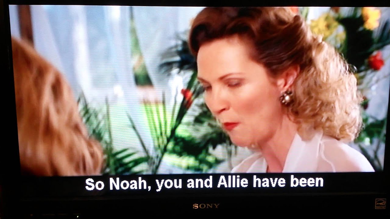 The Notebook - Noah has dinner with Ali's family - YouTube