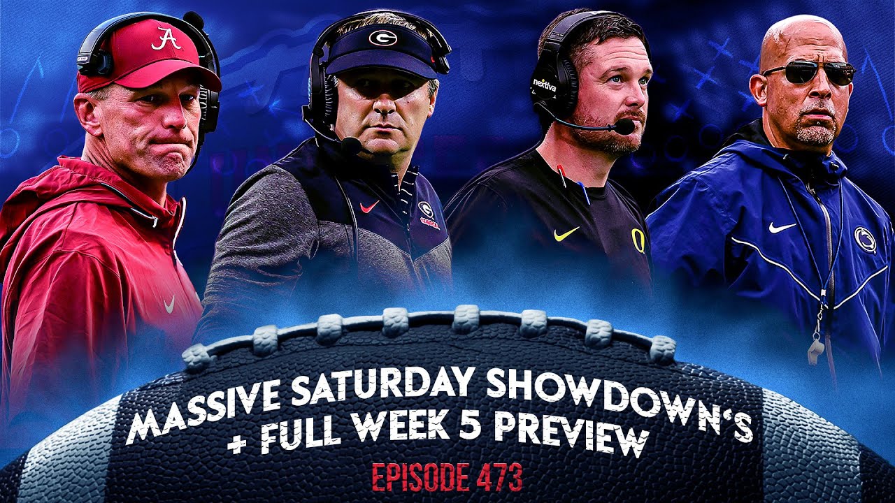 MASSIVE SATURDAY SHOWDOWN'S + FULL WEEK 5 PREVIEW - YouTube