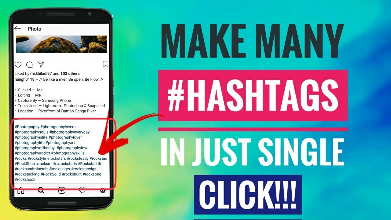 Make Many HashTags in Just Single CLICK!! | HashTags For Instagram ...