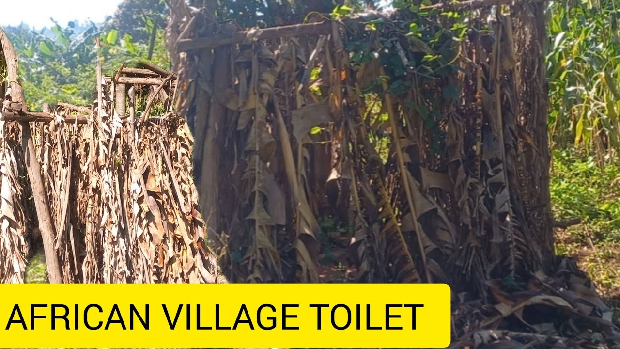 AFRICAN VILLAGE TOILET | SCARY AFRICAN TOILET | SEE SHOCKING VILLAGE ...